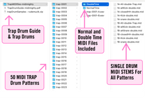Trap MIDI Drums | MIDI MIGHTY